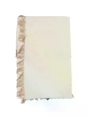 Faliero Sarti Kashy Frayed Scarf - Neutrals