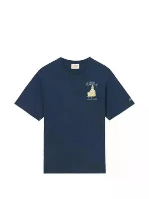 MC2 SAINT BARTH Embroidered-logo T-shirt