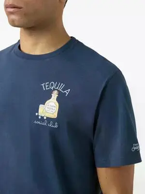 MC2 SAINT BARTH Embroidered-logo T-shirt