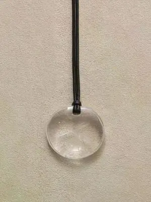 SOPHIE BUHAI Full Moon Quartz Pendant Necklace