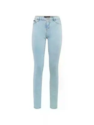 Philipp Plein Logo-plaque Jeans - Blue