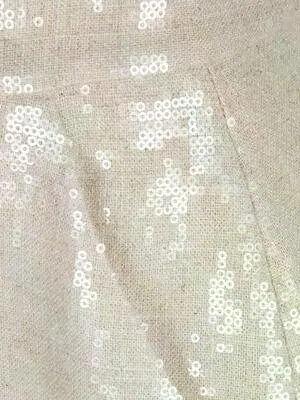 Kiton Sequin-embellished Slit Midi Skirt