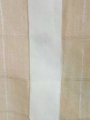 Kiton Check-pattern Linen Shirt