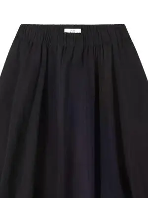 Co Collection Cotton Poplin Midi Skirt