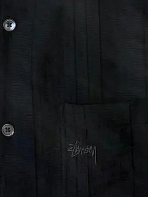 StÜssy Pleated Textured Pocket Shirt