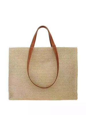 FERRAGAMO Logo-embroidered Tote Bag