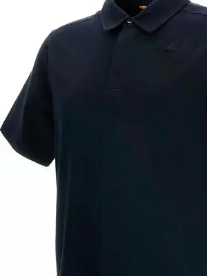 K-WAY Viggo Logo-patch Polo Shirt - Blue