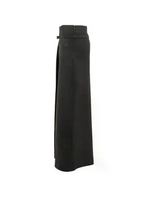 COURREGES Belted Wrap Skirt