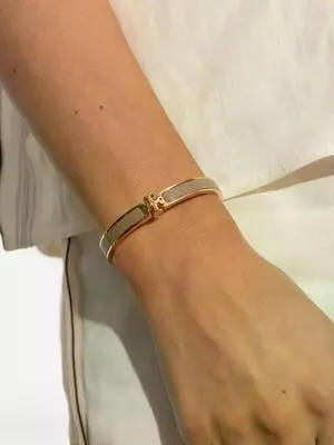 Tory Burch Logo Plaque Bracelet