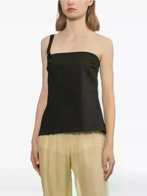 Paloma Wool Lali One-shoulder Top - Brown