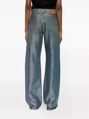 Our Legacy Wata Cut Straight Leg Jeans - Blue