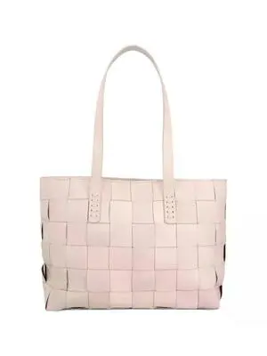 Dragon Diffusion Woven Leather Japan Shoulder Bag - Neutrals