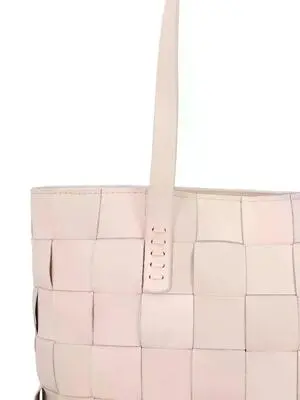 Dragon Diffusion Woven Leather Japan Shoulder Bag - Neutrals