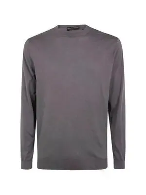 FILIPPO DE LAURENTIIS Fine-knit Sweater - Grey