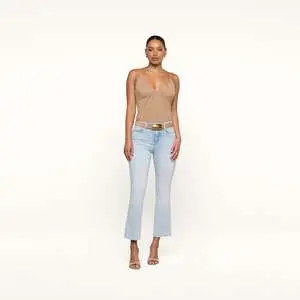 L'Agence Tati Cropped Micro Boot Jeans