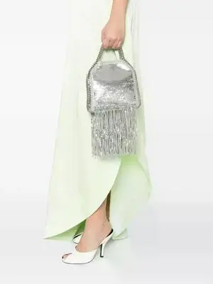Stella McCartney Mini Falabella Fringed Tote Bag