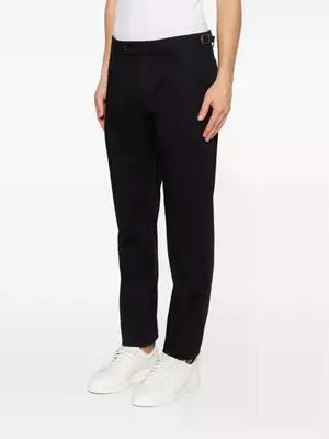 BERWICH Pleated Trousers With Side-buckle Detail