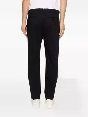 BERWICH Pleated Trousers With Side-buckle Detail