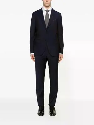 Boglioli Notch-lapel Single-breasted Suit - Blue