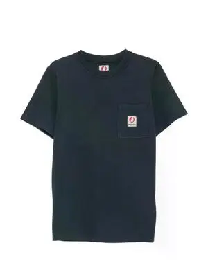 MURPHY&NYE Logo-patch Pocket T-shirt - Blue