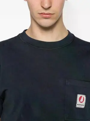 MURPHY&NYE Logo-patch Pocket T-shirt - Blue