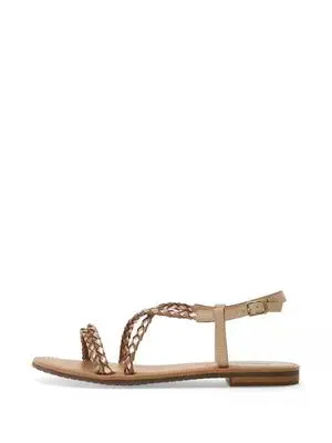 Geox Braided Metallic Sandals
