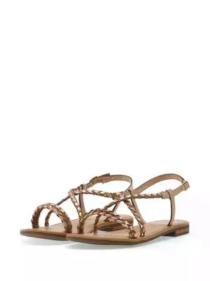 Geox Braided Metallic Sandals