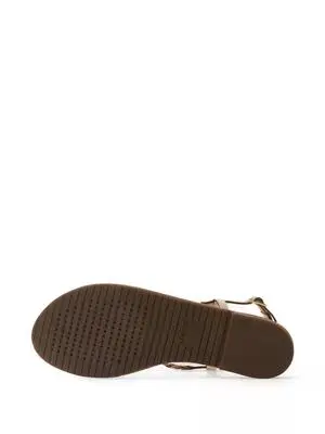 Geox Braided Metallic Sandals
