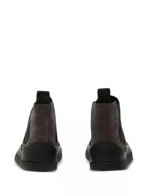 GROUNDIES Suede Finish Elasticated Side Panel Sneakers