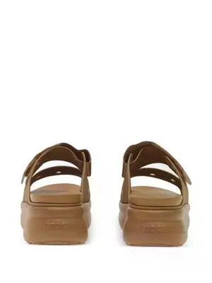 CROCS Soho Two Platform Touch-strap Sandals