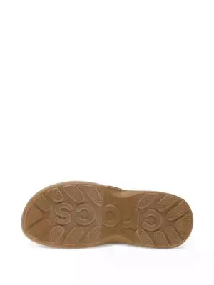 CROCS Soho Two Platform Touch-strap Sandals
