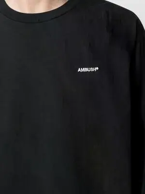AMBUSH Logo-print Long-sleeved T-shirt