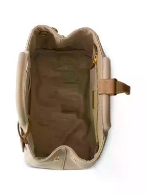 Prada Small Cotton Canvas Jardinière Bag