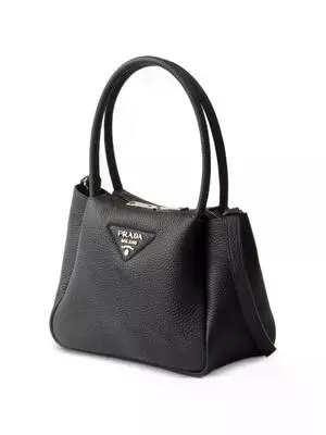 Prada Small Leather Handbag With Detachable Shoulder Strap