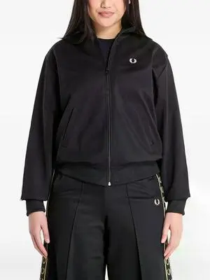 Fred Perry Embroidered-logo Zip-up Sweatshirt