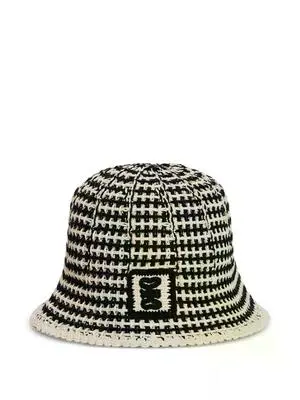 Sandro Crochet-knit Bucket Hat