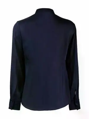 Carine Gilson Long-sleeve Silk Shirt