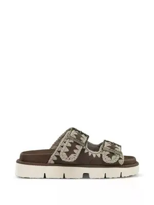 Mou Buckled Sandals For Men