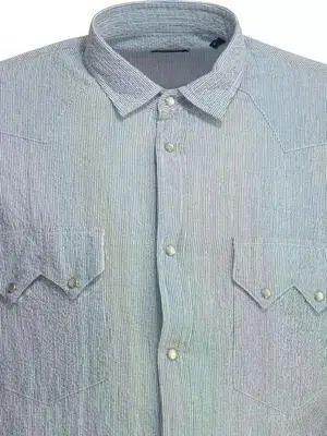 B.D.BAGGIES Rodeo Seersucker-stripe Shirt