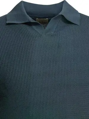 RAKKI Open-knit Polo Shirt