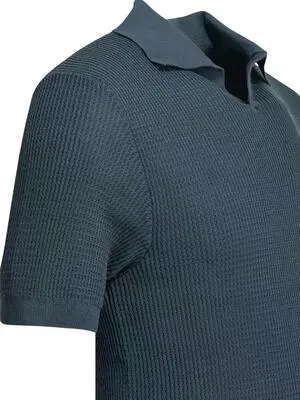 RAKKI Open-knit Polo Shirt