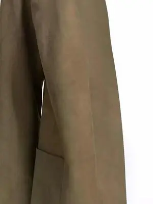 SALVATORE SANTORO Collarless Suede Jacket