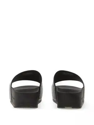 Karl Lagerfeld Studded Logo-print Slides