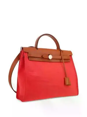 Hermès 2020 Herbag Handbag - Red