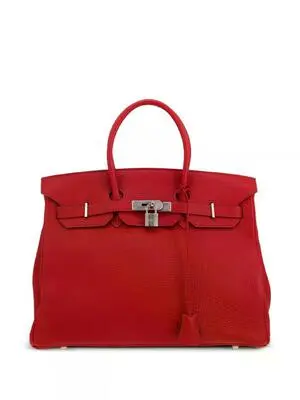 Hermès 2006 Birkin 35 Handbag - Red