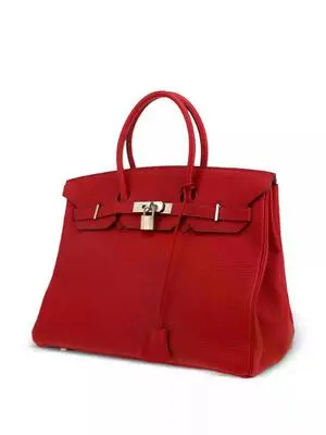 Hermès 2006 Birkin 35 Handbag - Red