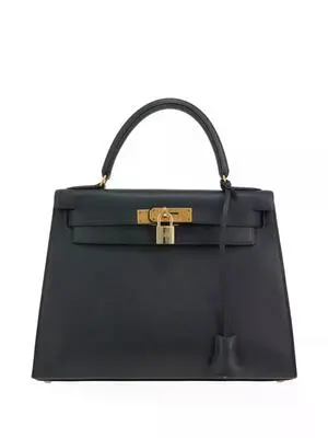 Hermès 1996 Kelly 28 Tote Bag - Blue