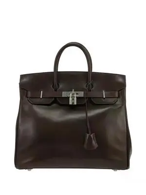 Hermès 2006 Haut À Courroies 32 Handbag - Brown