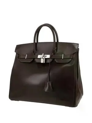 Hermès 2006 Haut À Courroies 32 Handbag - Brown