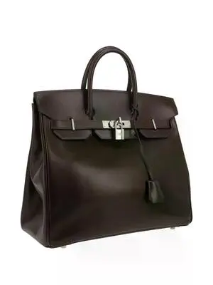 Hermès 2006 Haut À Courroies 32 Handbag - Brown